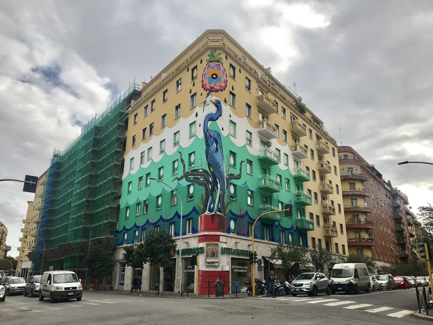 Un murales ecosostenibile per Roma. A Ostiense c’è Hunting Pollution ...